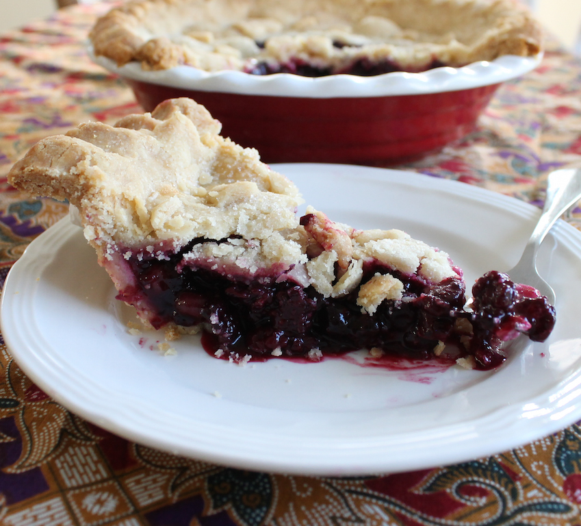 Food Lust People Love: Black Forest Fruit Pie #BloggerCLUE