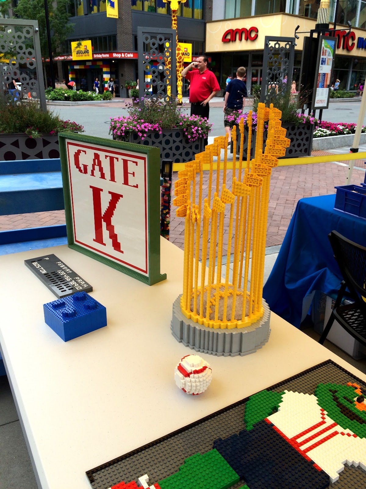 Evan and Lauren's Cool Blog: 8/6/16: Red Sox LEGO Events
