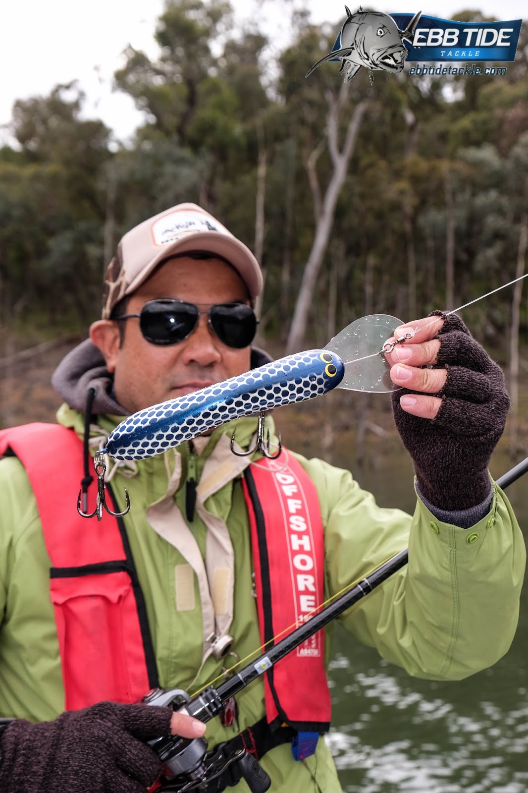 Fishing Kaki and the Murray cod