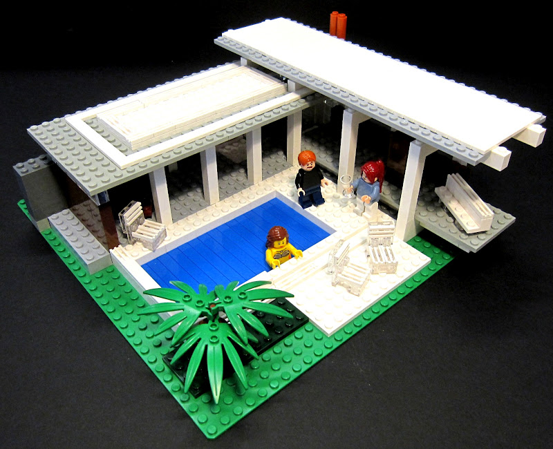 sketches: Mid Century Lego House