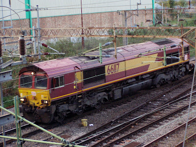 Train Photos UK: Photo General Motors EMD Class 66117 Diesel Loco ...