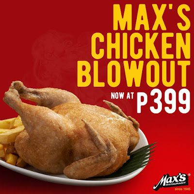 Manila Shopper: Max’s Chicken Blowout Promo: April 2019