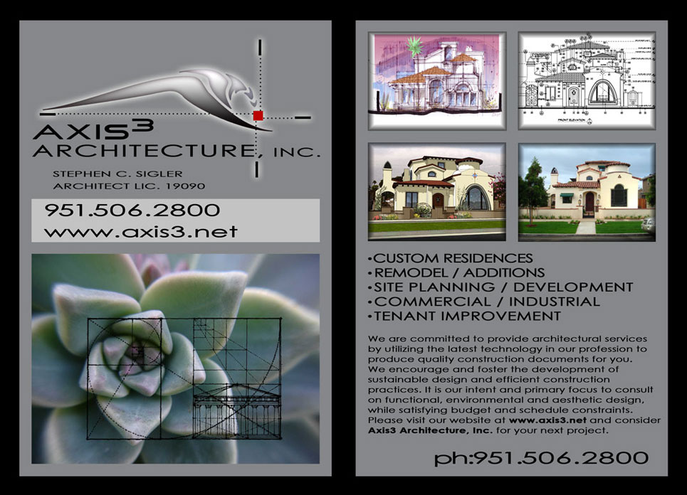 Graphic Design, Architecture and Photography