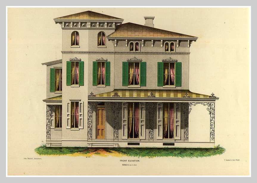 EverythingCroton: VINTAGE HOUSE DESIGNS FROM THE 1860'S