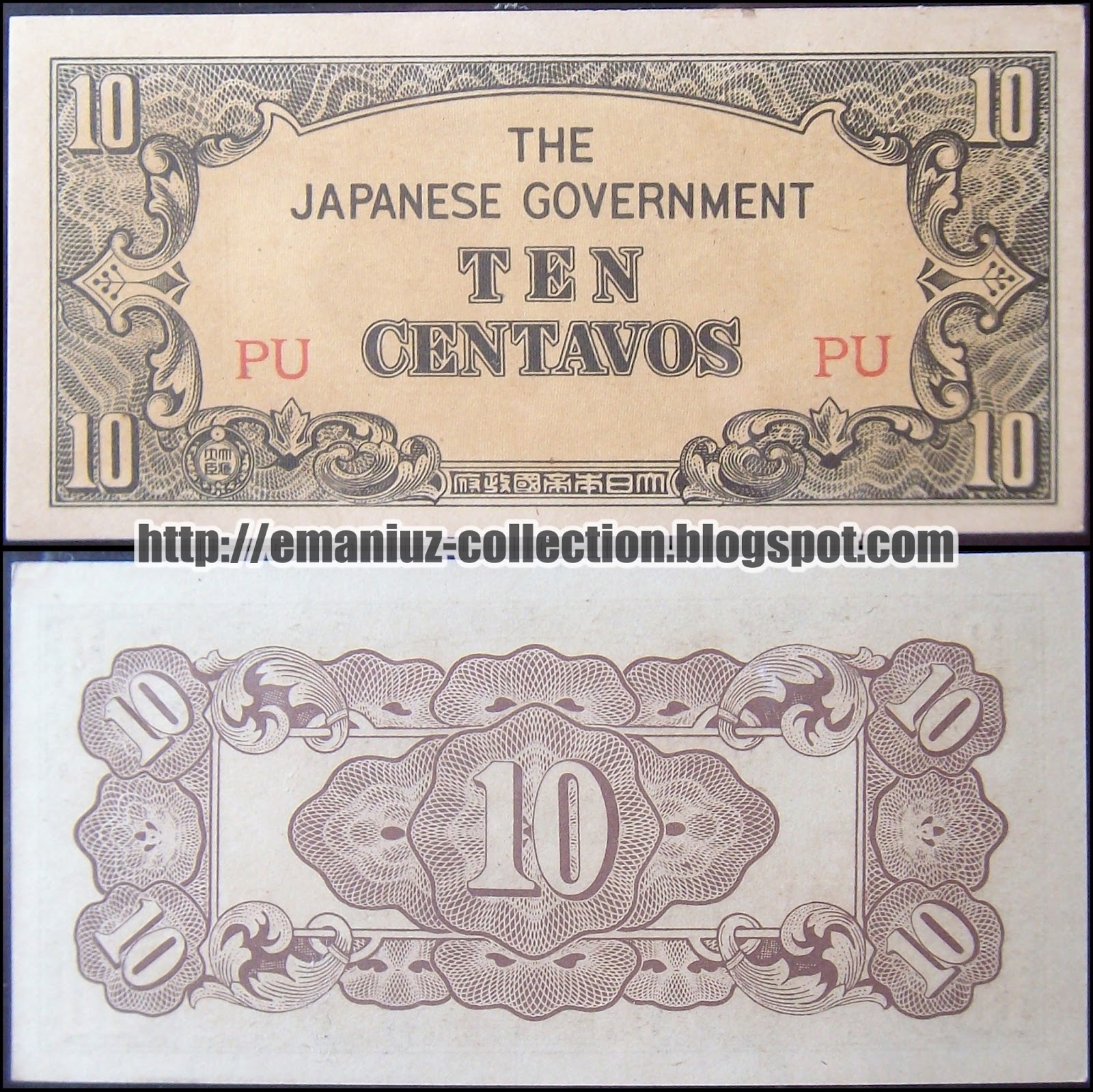 Banknote of the Philippines | 1942-1945 Japanese Invasion Money ...