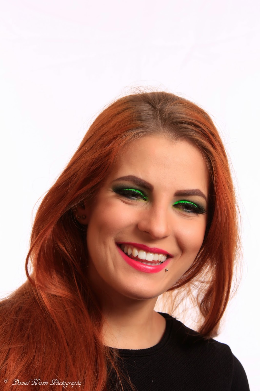 Ginger Lady: Garish make-up and great photo shooting with talented ...