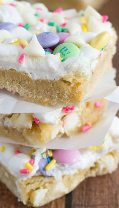 Recipe Swappers: Spring Confetti Bars