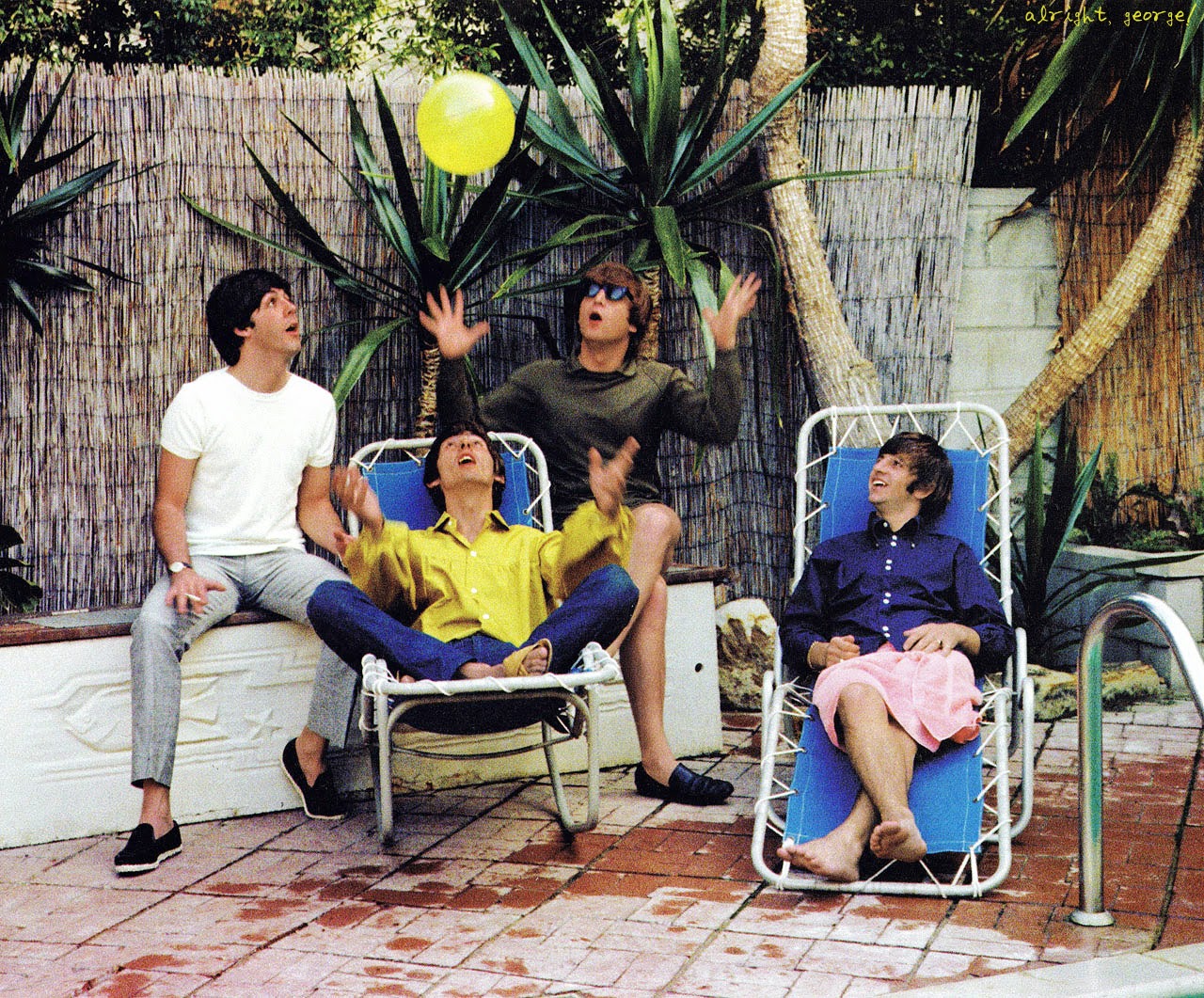 Meet the Beatles for Real: Shooting (by the) Pool