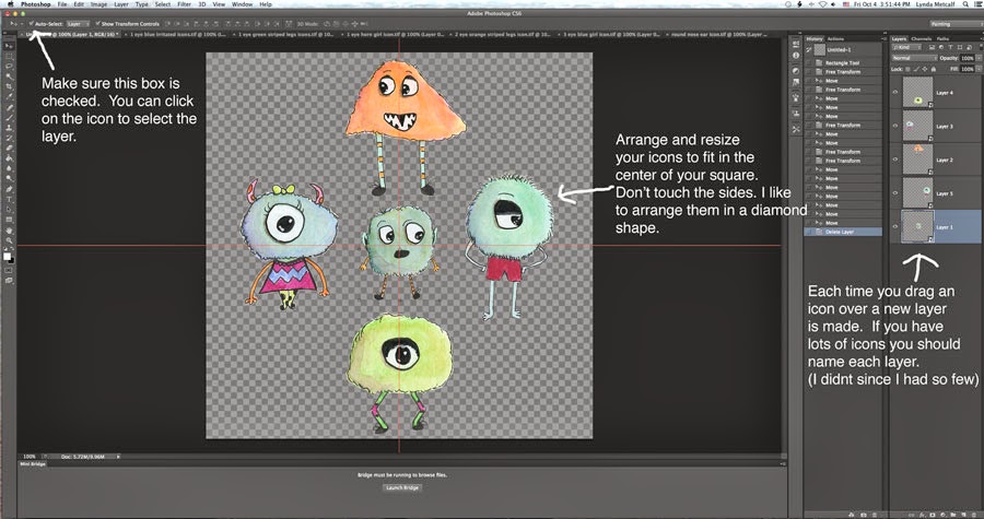 Lynda M. Metcalf: Making a Repeat Pattern in Photoshop CS6 Part 2