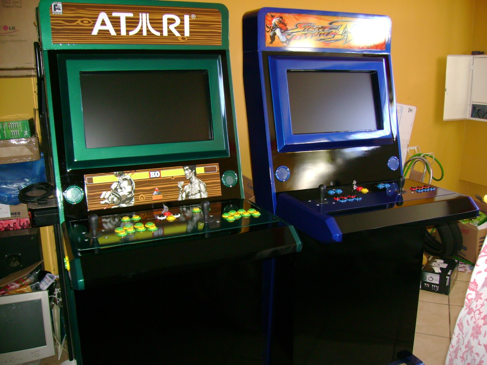 Game Arte: ARCADE SOLUTIONS - FAZENDO ARTE (LITERALMENTE) NOS ARCADES!