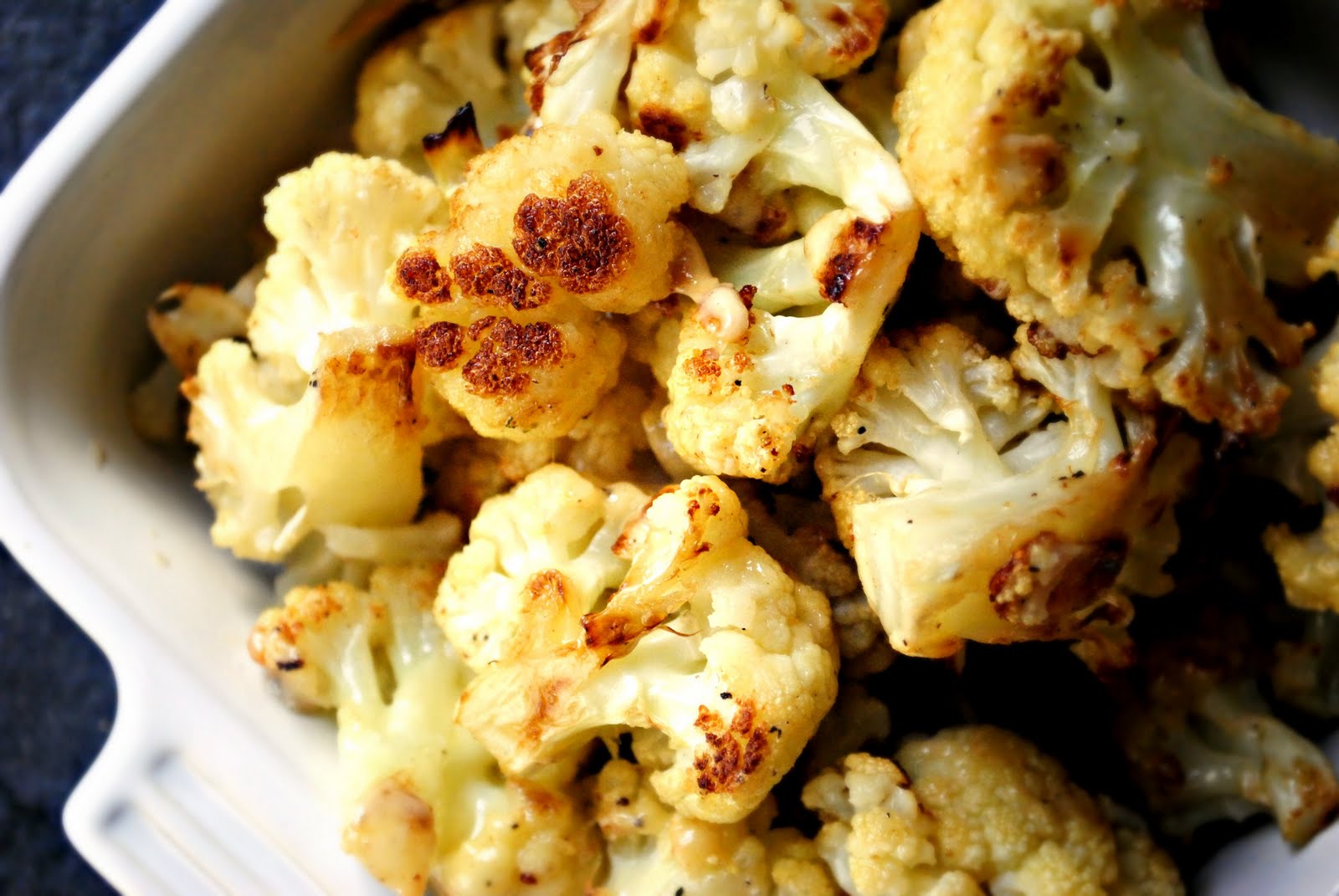 Roasted Cheddar Cauliflower - Simply Scratch