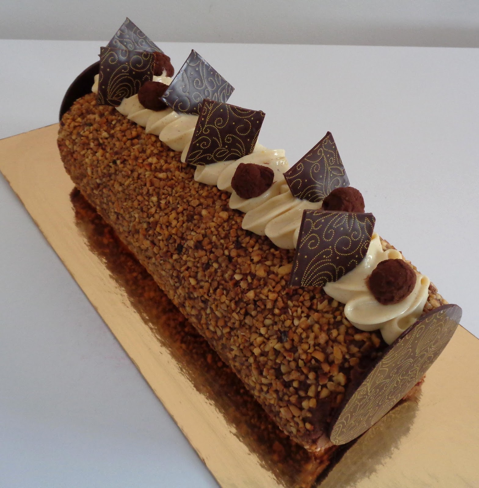 MiniCuisine: Bûche 2016 : chocolat noisette