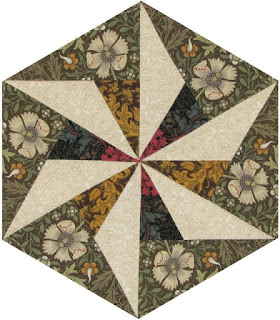 Barbara Brackman's MATERIAL CULTURE: Morris Hexathon 17: Folly