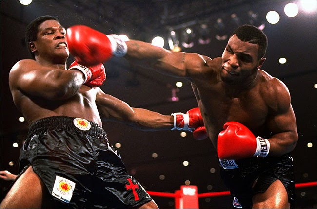 Pictures Of Mike Tyson Knocks Out Trevor Berbick In Las Vegas 1986