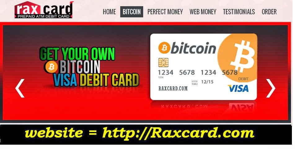 Bitcoin visa Prepaid Debit Card : October 2013