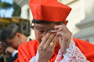 Whispers in the Loggia: The Tears of A Cardinal.... The Hope of A Church?