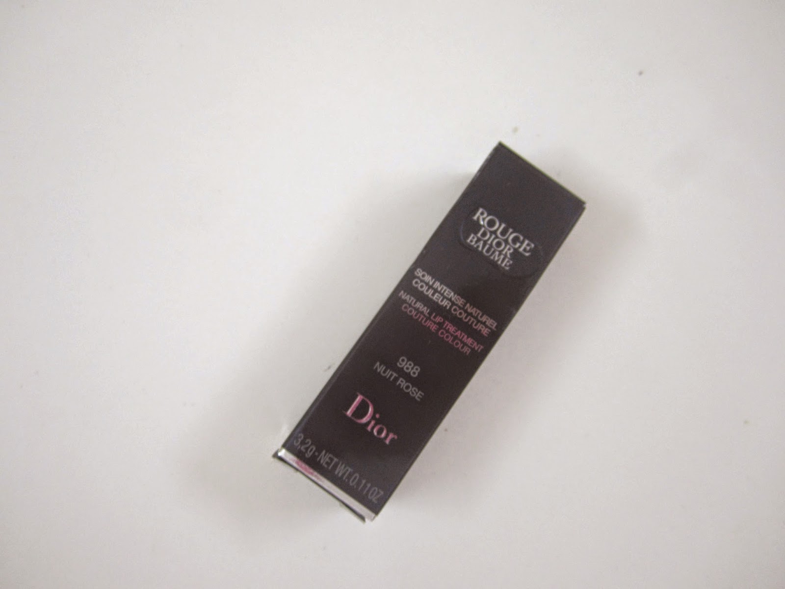 Rouge Dior Baume 988 Nuit Rose | Review & Swatch