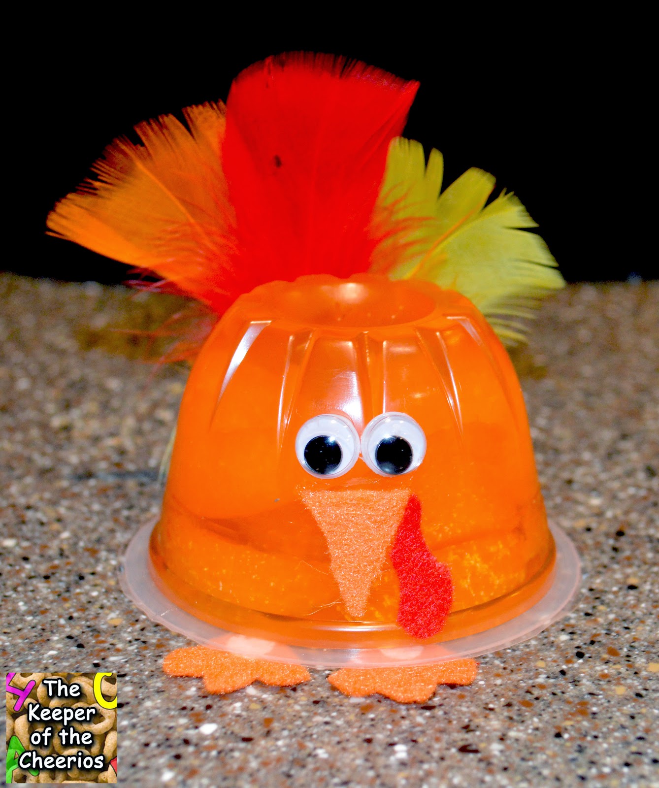Turkey Pudding Cups And Turkey Jello Cups