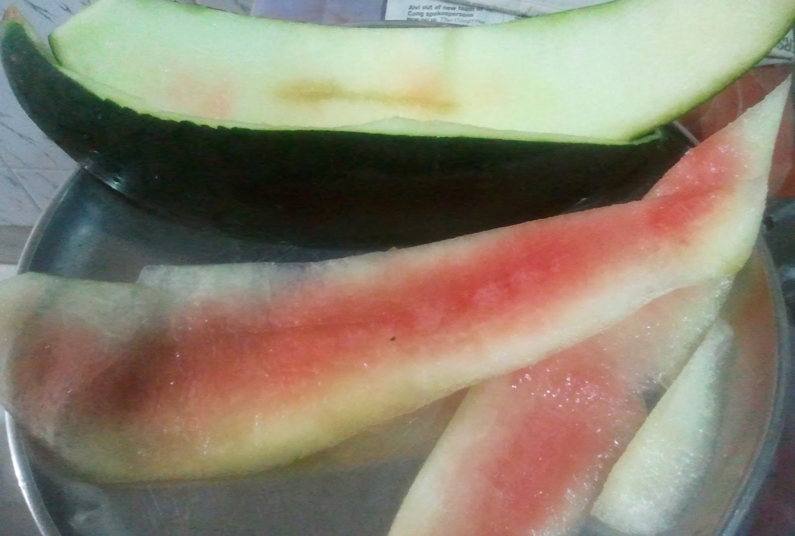 Best From Waste: Watermelon Sabji ~ So-Saree