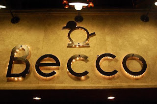 Skinny Gourmet Guy: NYC Restaurants: Becco!