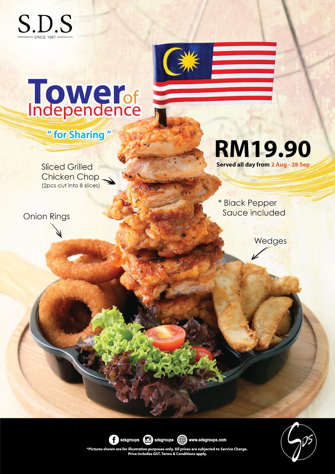 CeCeDingDing: SDS Merdeka! Special Menu