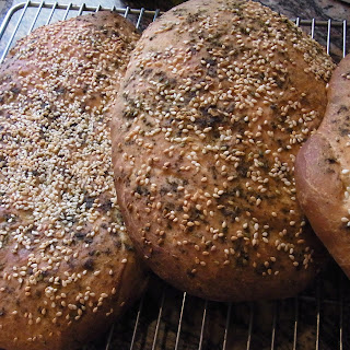 BreadMan Talking: Maneesh - Middle Eastern Flatbread with Seeds and Herbs