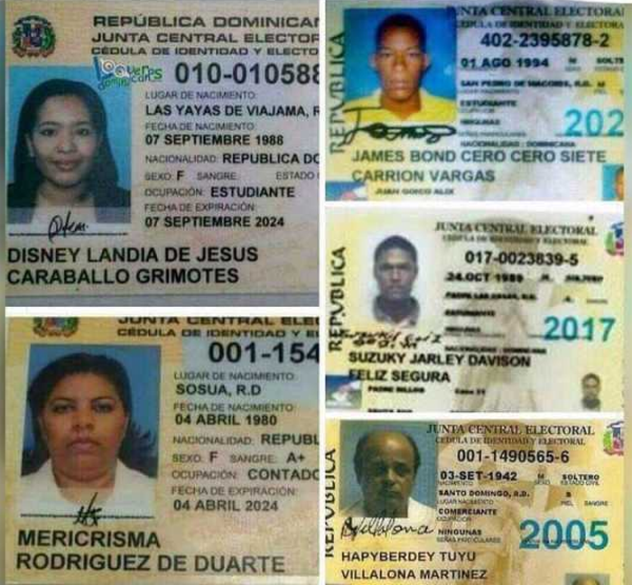 Listado de los nombres mas raros de ciudadanos dominicanos confirmados ...