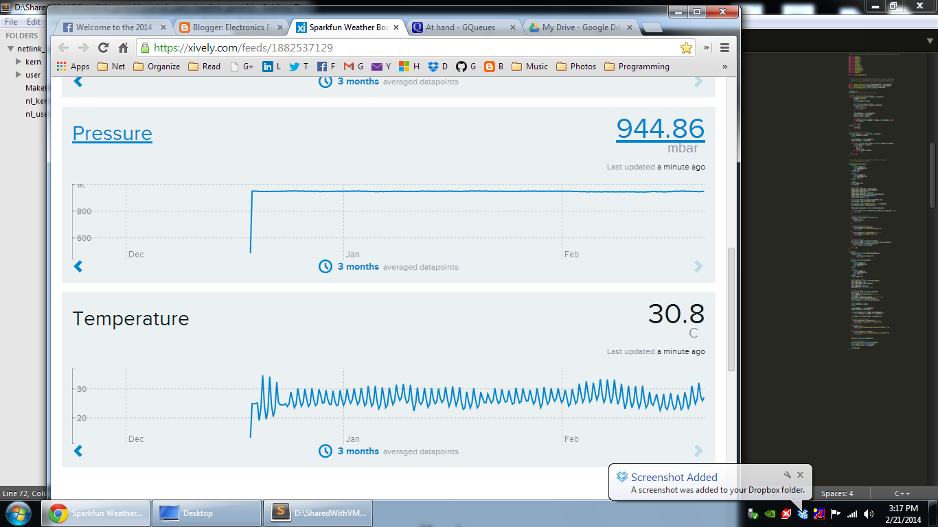 IoT Weather Station using TP-LINK TL-MR3020
