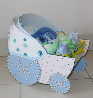 VREnchanted Color, Craft & more....: Baby Stroller Gift Box