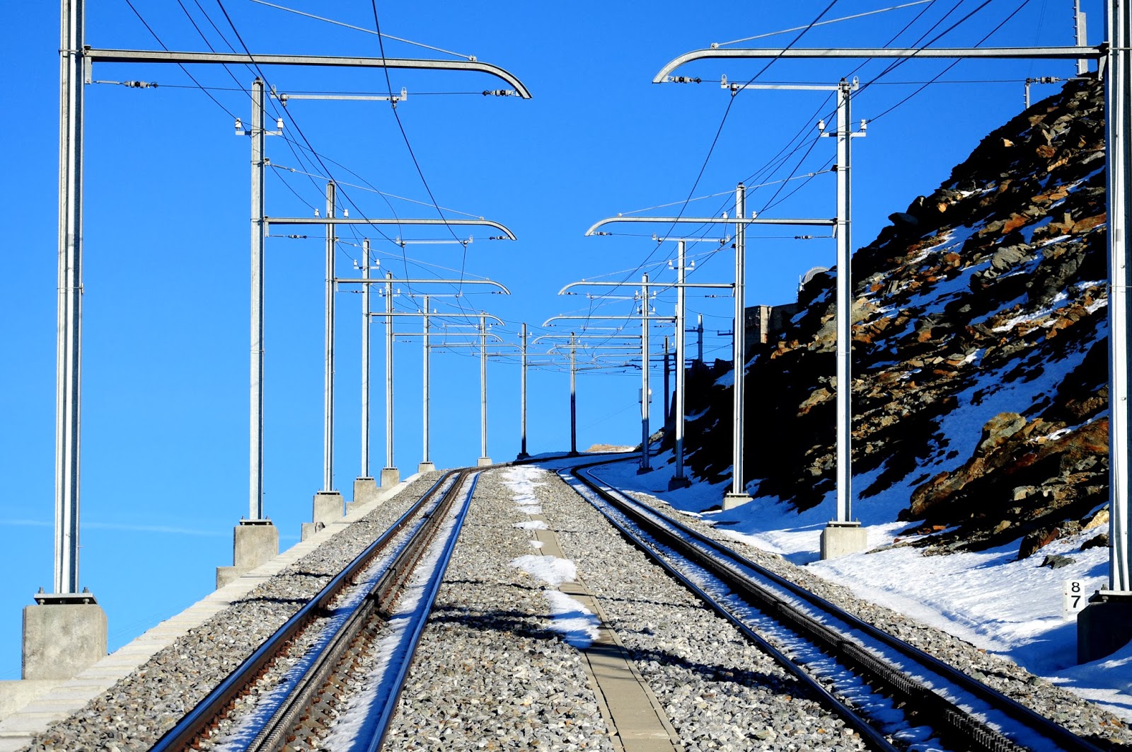 loving switzerland blog: Gornergrat rack railway, 3135 m., Valais