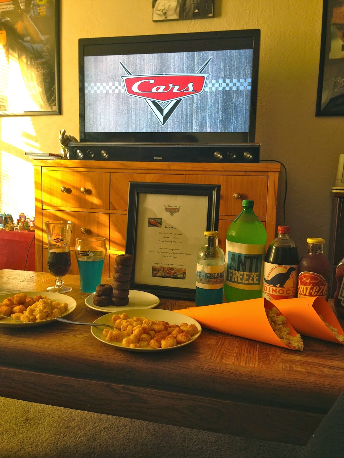 Reel Fancy Dinners: Cars Dinner