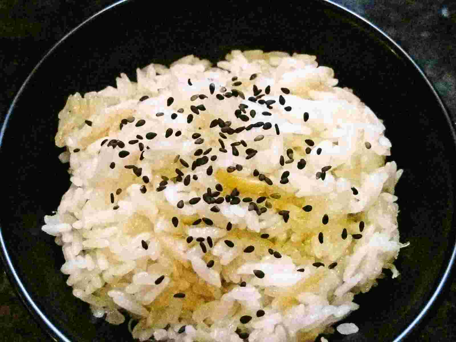 Recipes for Tom: Hotate gohan / rice cooked with dried scallops
