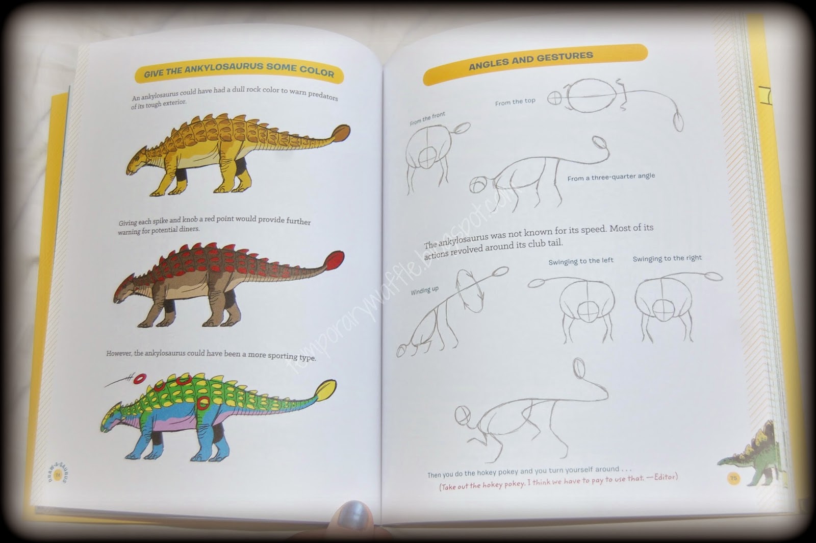 Temporary Waffle: Draw-A-Saurus - Book Review