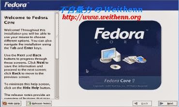 圖解安裝 Fedora Core 1 ~ 不自量力 の Weithenn