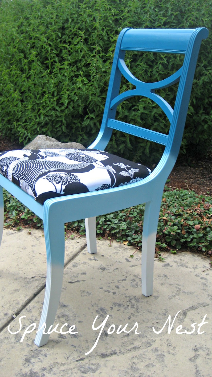 Spruce Your Nest: Ombre Chair