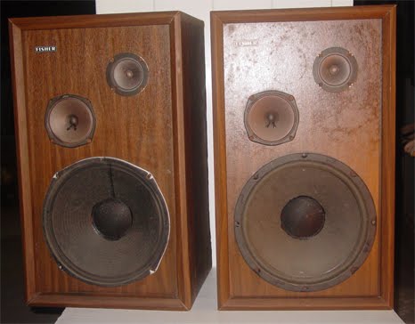 Robert's Sound: Fisher XP-75A speakers