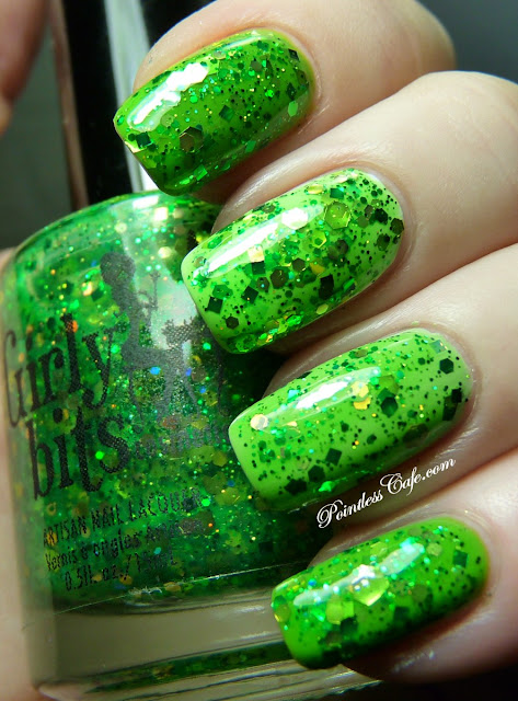 Girly Bits Erin Go Bragh-Less - Swatches and Review | Pointless Cafe