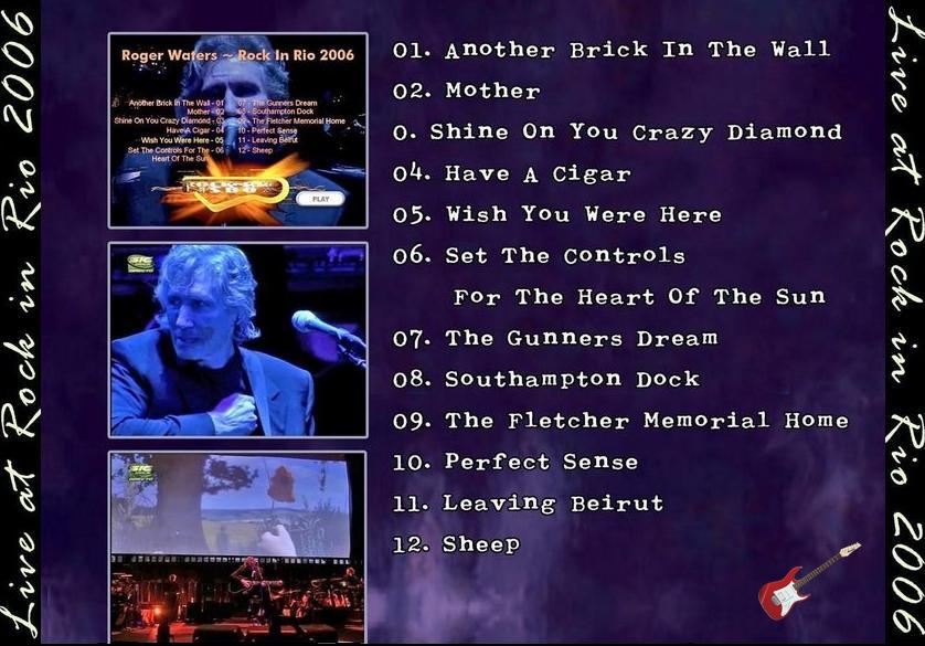PINK FLOYD: BOOTLEG: Roger Waters Live at Rock in Rio Festival Lisboa