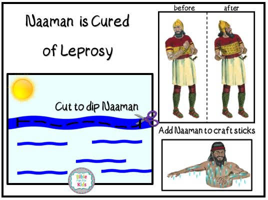 Bible Fun For Kids: Naaman Song & Shoebox Visual