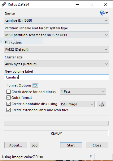 Digital Forensics Examiner: Digital Forensics:Live Linux bootable USB
