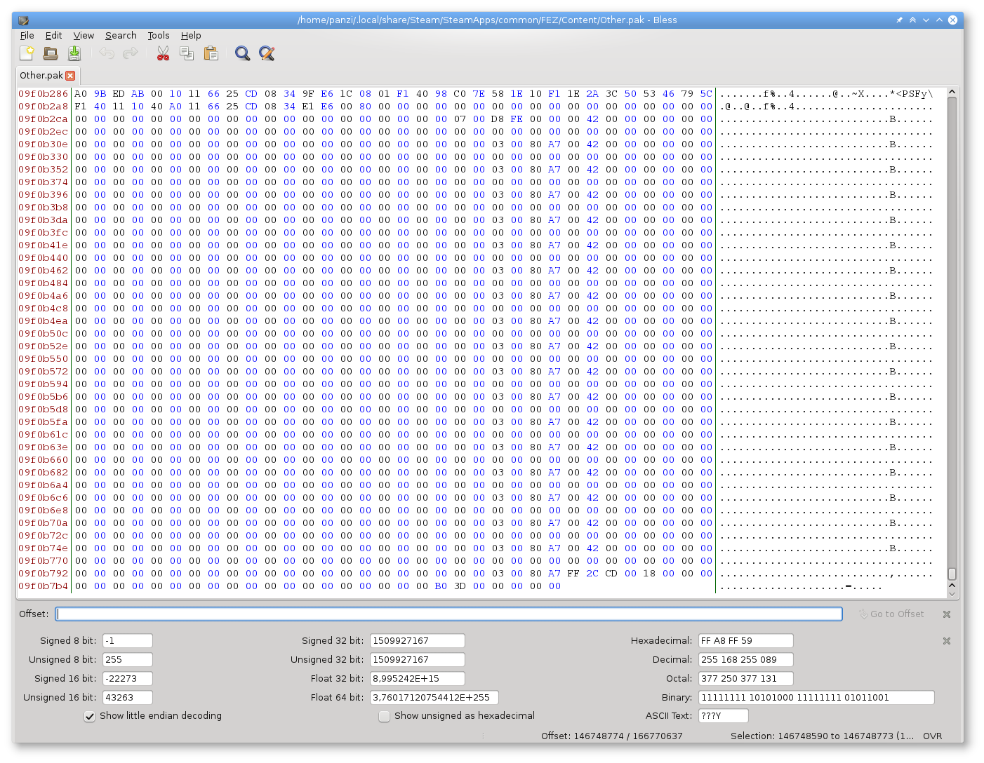 Reverse engineering a simple game archive