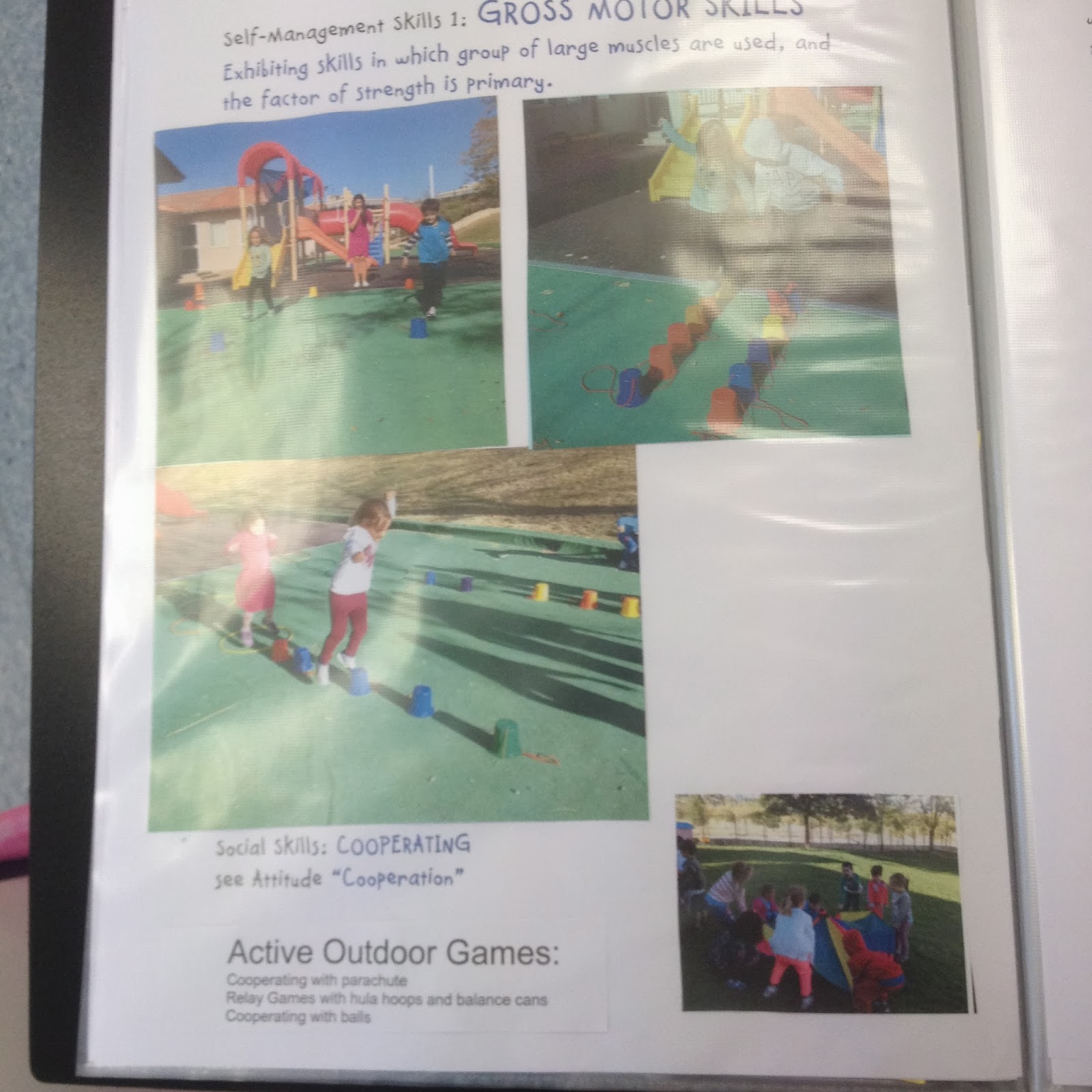 Portfolios in Kindergarten: learning stories