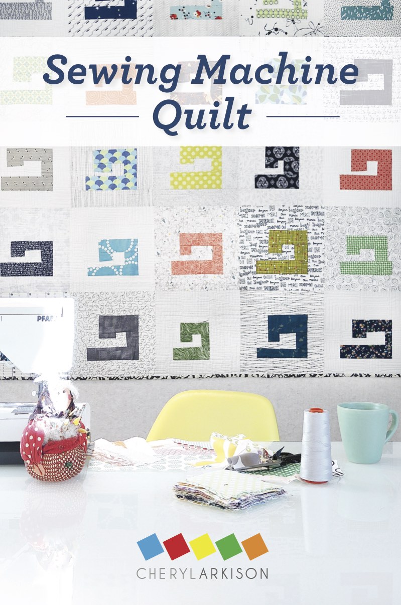 Dining Room Empire: Sewing Machine Quilt Pattern Launch!