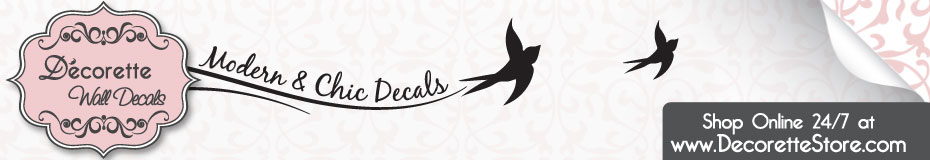 Decorette Wall Decals - www.DecoretteStore.com