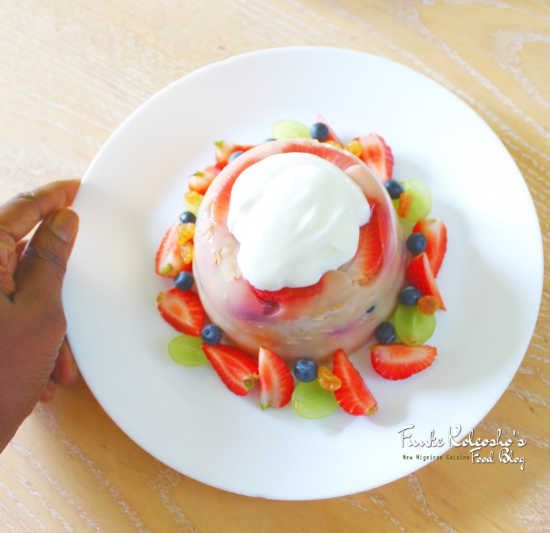 Healthy Fruity Eko Tutu