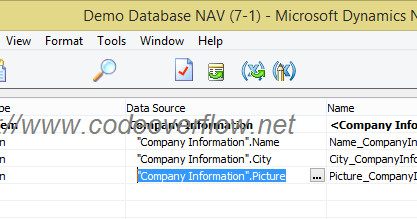 How to add logo in report in Microsoft Dynamics Navision. - Codeoverflow.net