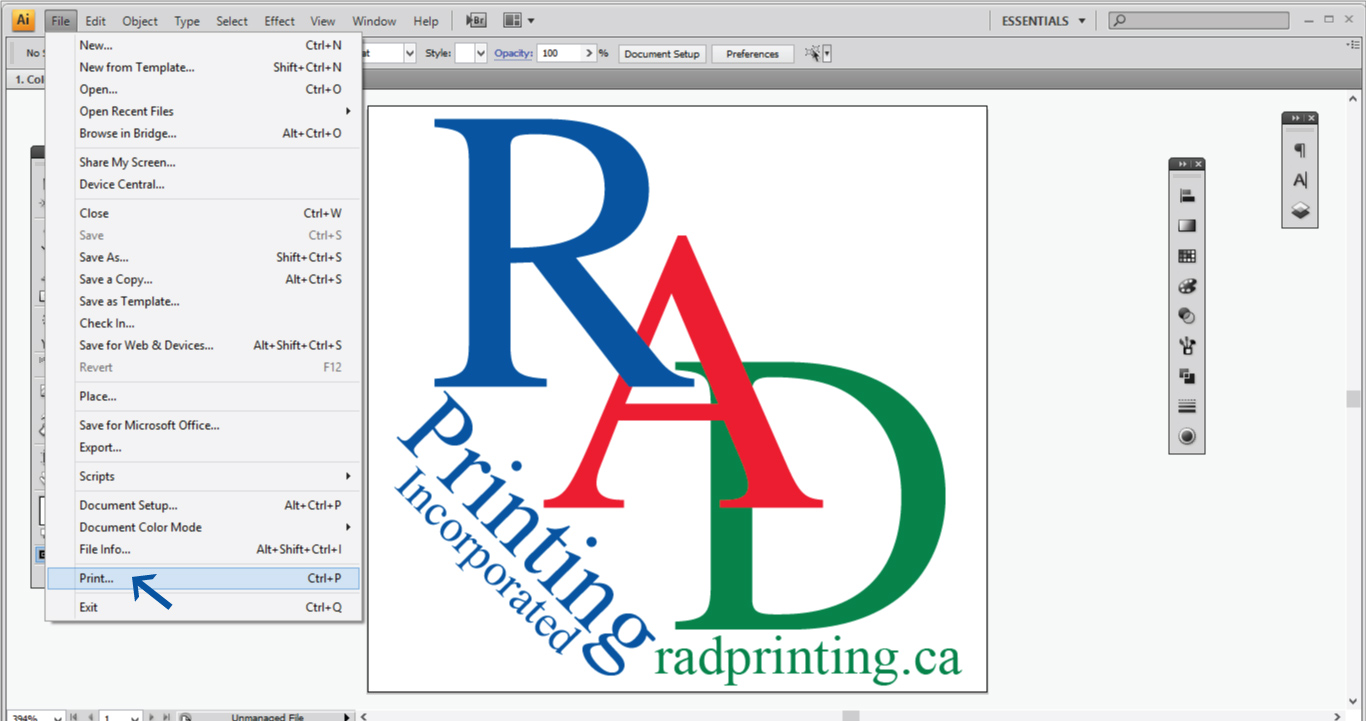 RAD Printing