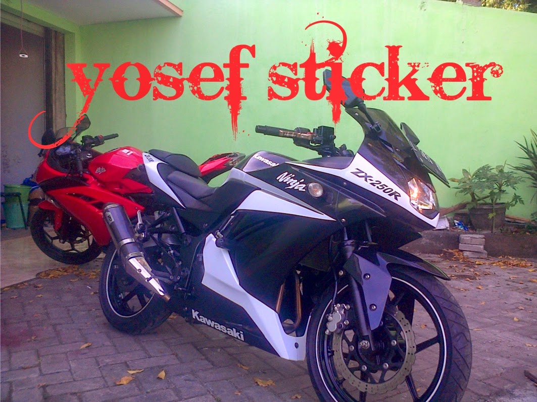 YOSEF CUTTING STICKER (SURABAYA CUTTING STICKER NINJA 250) STICKER ...