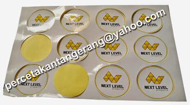 PERCETAKAN TANGERANG: Cetak Sticker Tangerang