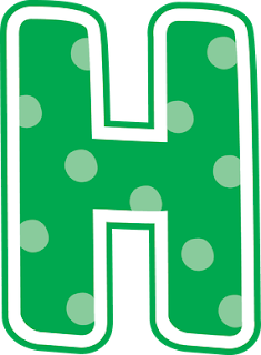 Abecedario de Colores con Lunares. Colored Alphabet with Polca Dots ...